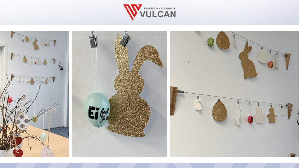 Osterdekoration mit dem Vulcan FC500 Flachbett Schneideplotter - Vulcan ...